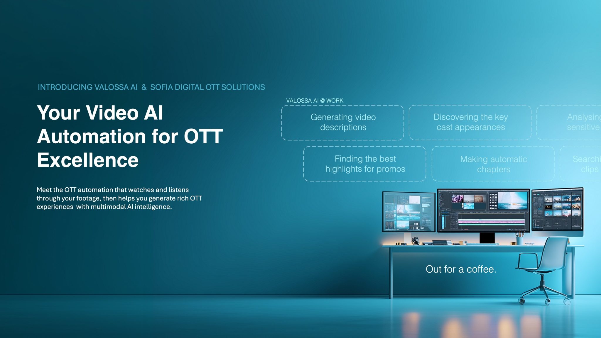 Sofia Digital and Valossa Labs Partner to Inject Video AI into the OTT Streaming Pipeline ...